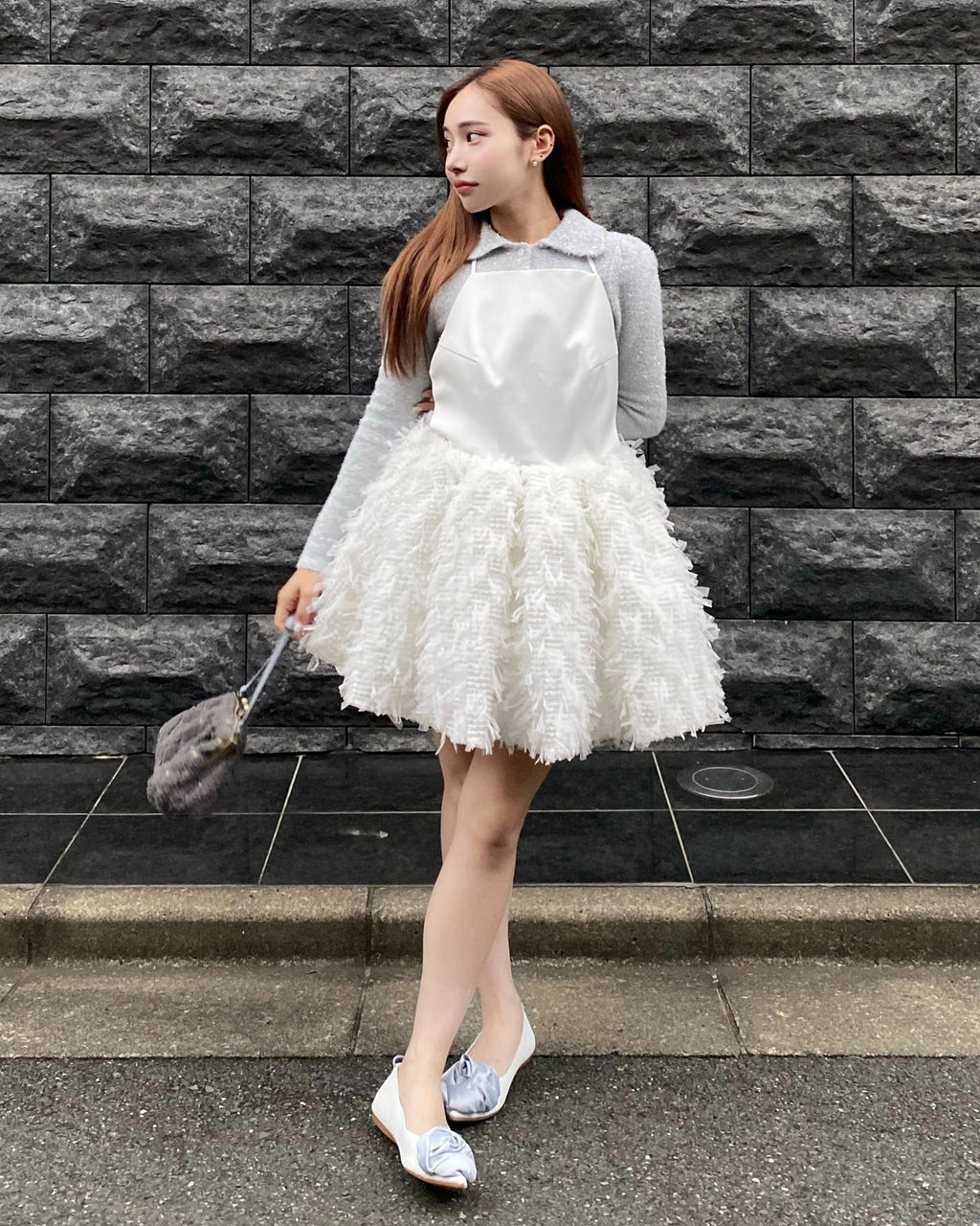 CELESTINE DRESS/157cm/着用サイズF｜Bibiy.