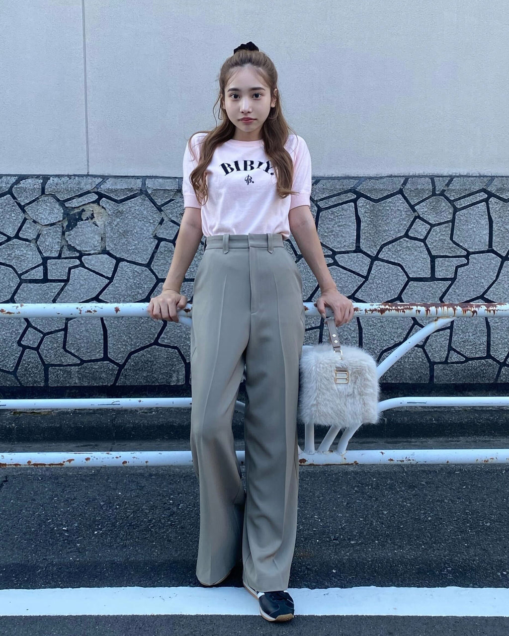 GABRIELLE PANTS/157cm/着用サイズS｜Bibiy.