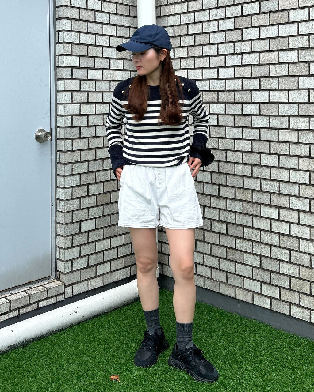CHARLIE BOXER SHORTS/160cm/착용 사이즈 F｜Bibiy.